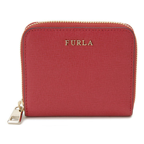 Furla | Bags | Furla Babylon Bi Fold Wallet Compact Red | Poshmark